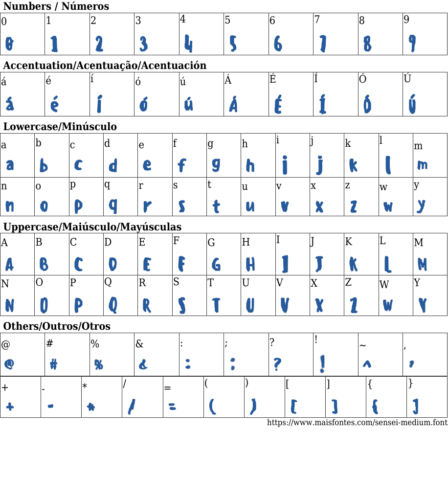 Sensei Medium: Free Font Download | MaisFontes