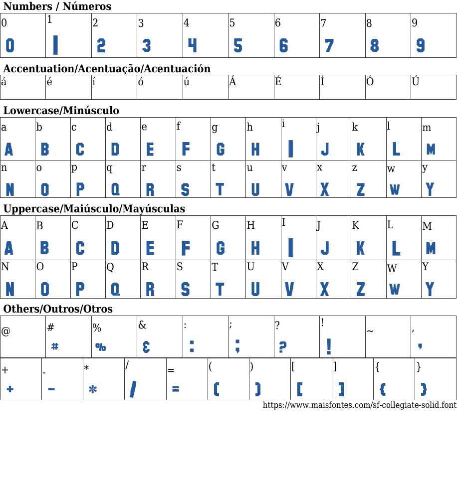 Collegiate Solid: Free Font Download | MaisFontes