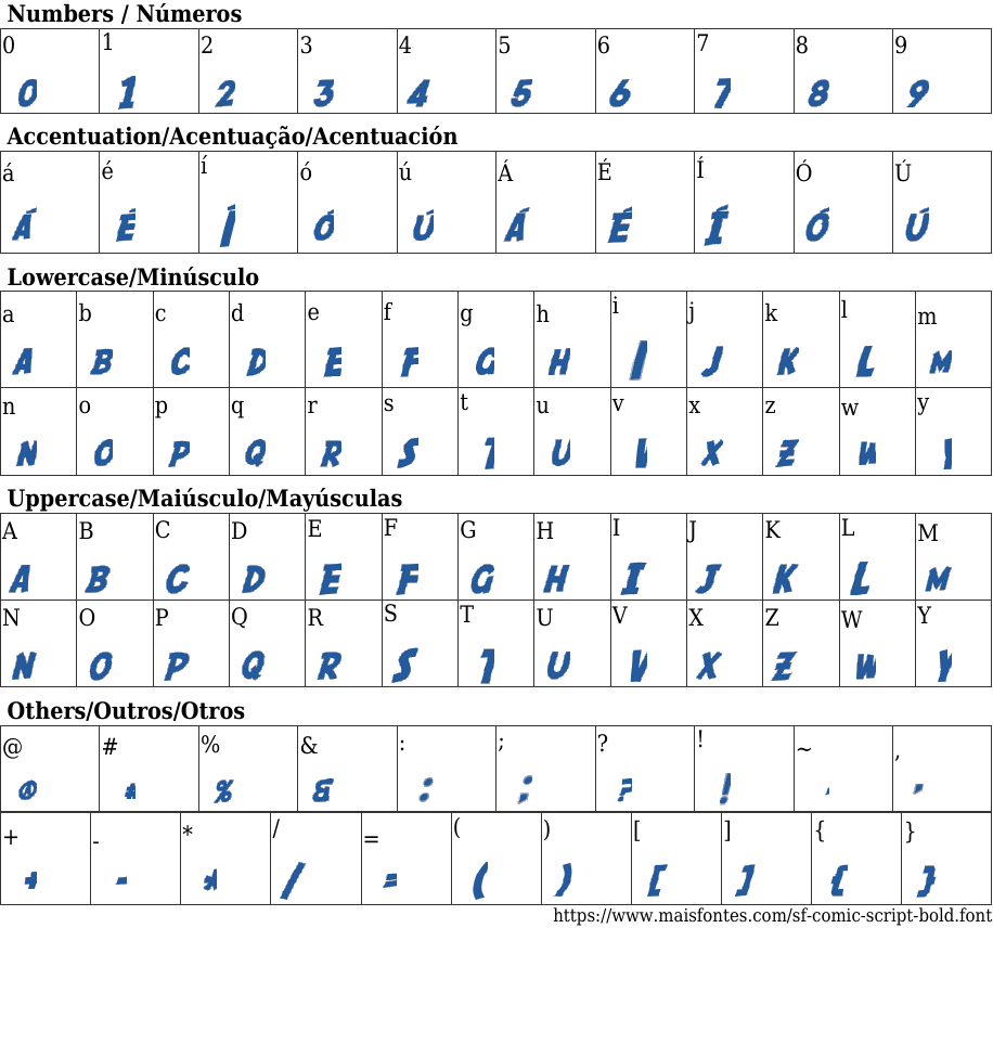 SF Comic Script Bold: Free Font Download | MaisFontes