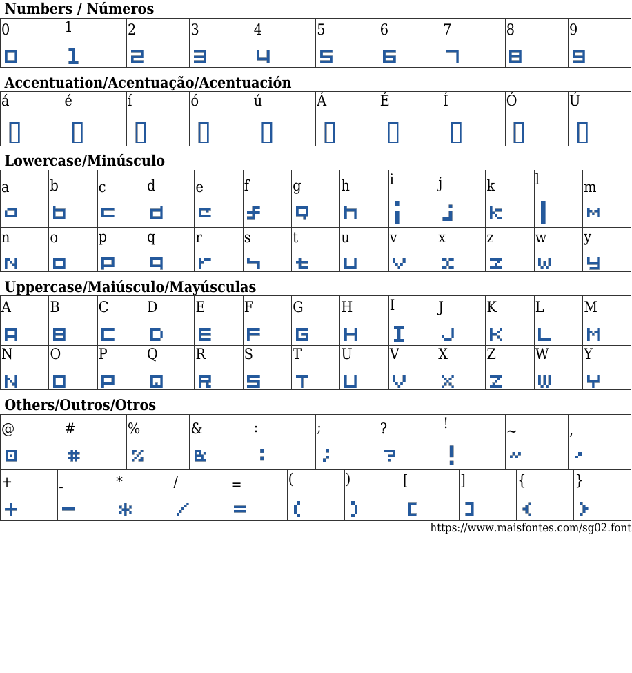 SG02: Free Font Download | MaisFontes