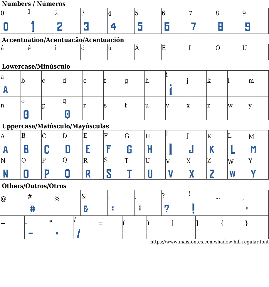 SHADOW HILL CAPS: Baixar Fonte Grátis | MaisFontes