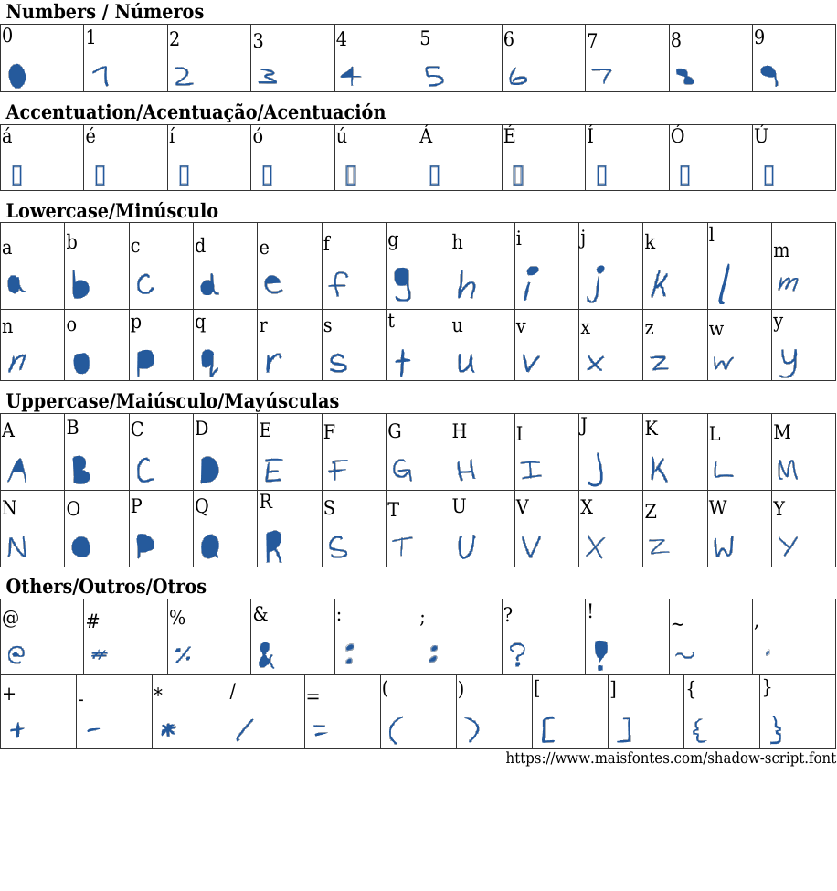 Shadow script: Free Font Download | MaisFontes
