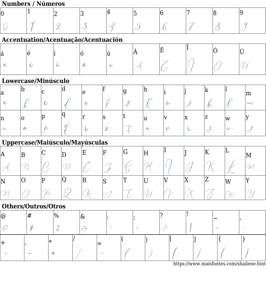 Shailene: Free Font Download | MaisFontes