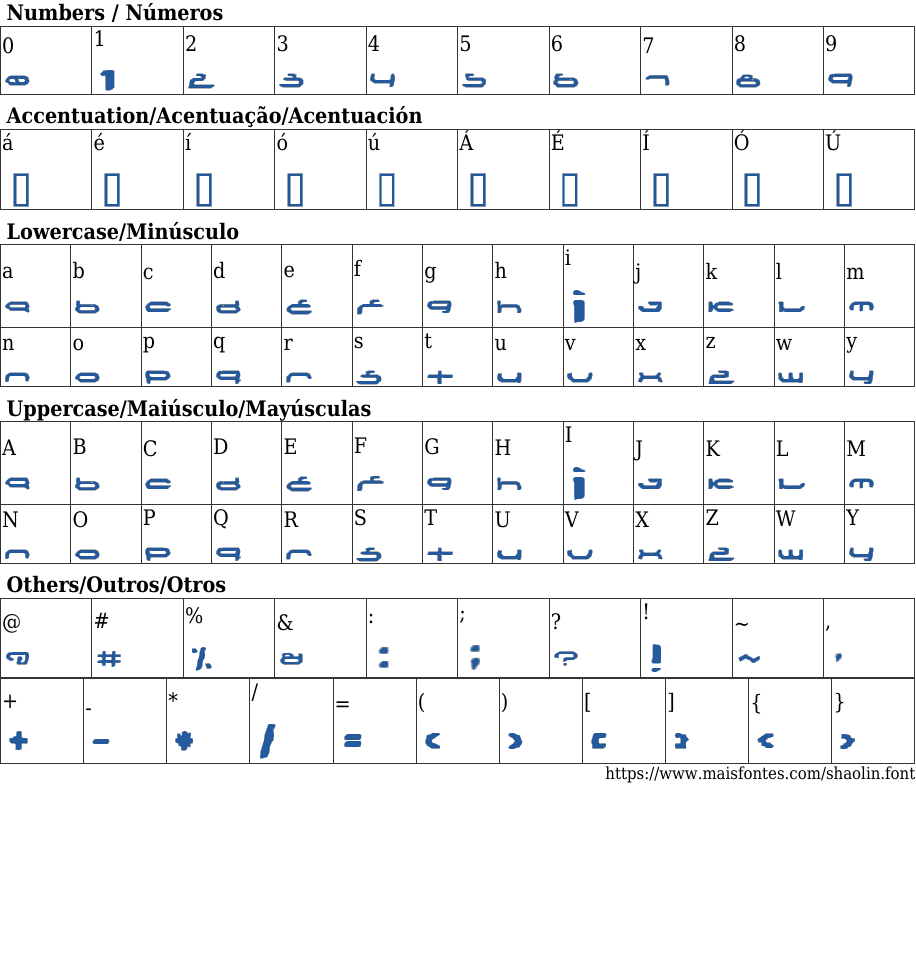 Shaolin: Free Font Download | MaisFontes