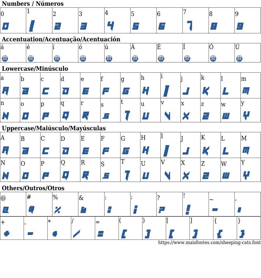 Sheeping Cats: Baixar Fonte Grátis | MaisFontes