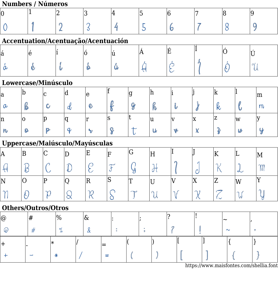 Shellia: Free Font Download | MaisFontes