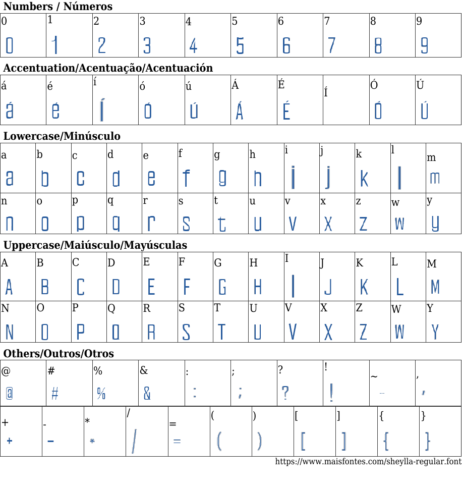 Sheylla Regular: Baixar Fonte Grátis | MaisFontes
