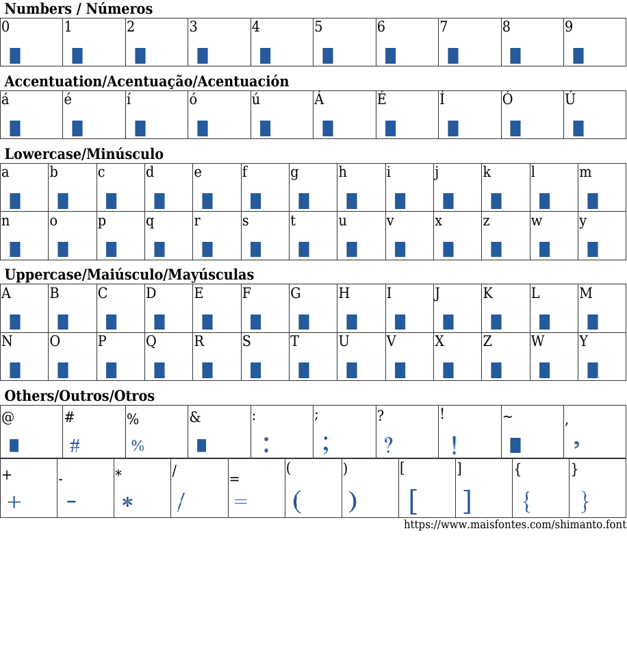 Shimanto: Free Font Download | MaisFontes