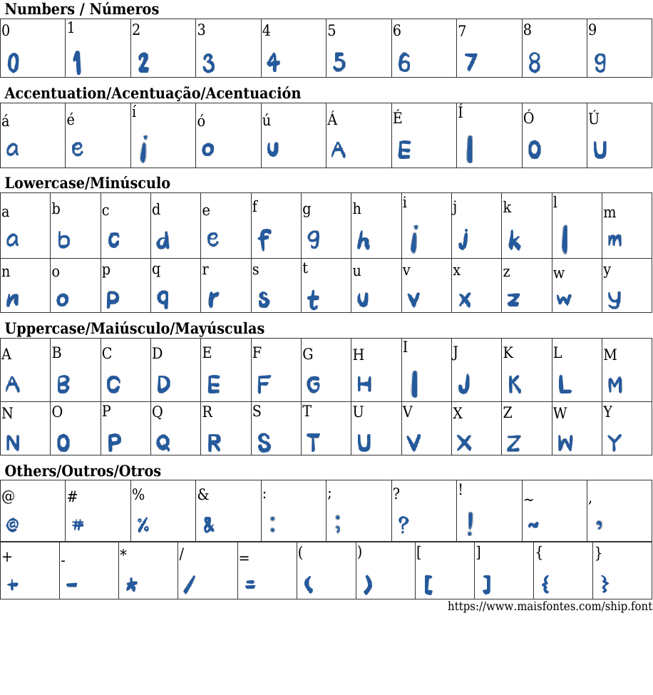 Ship: Free Font Download | MaisFontes