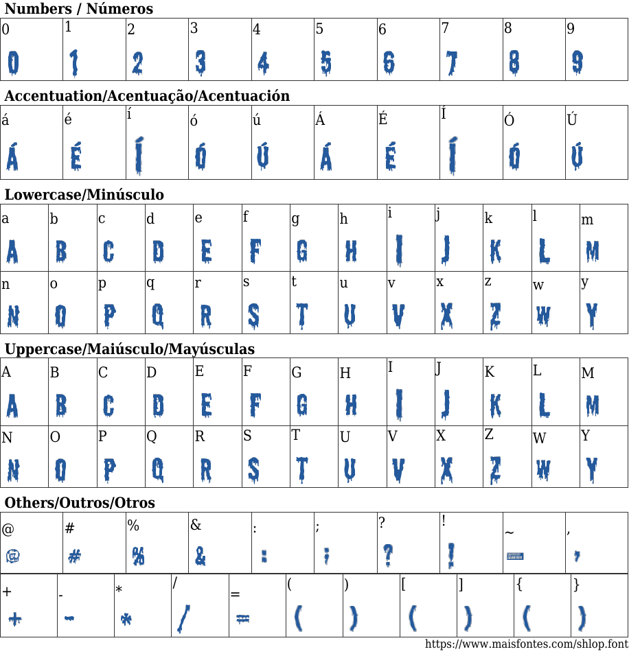 Shlop: Free Font Download | MaisFontes