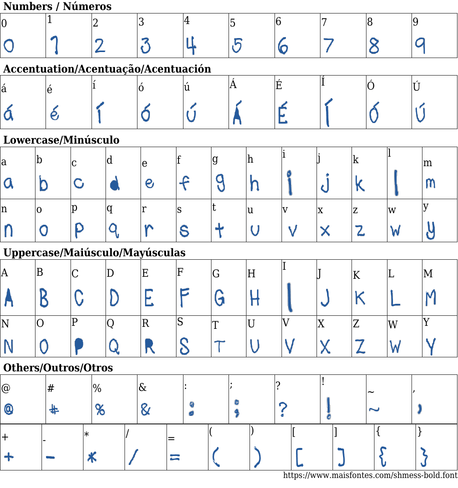 Shmess Bold: Baixar Fonte Grátis | MaisFontes