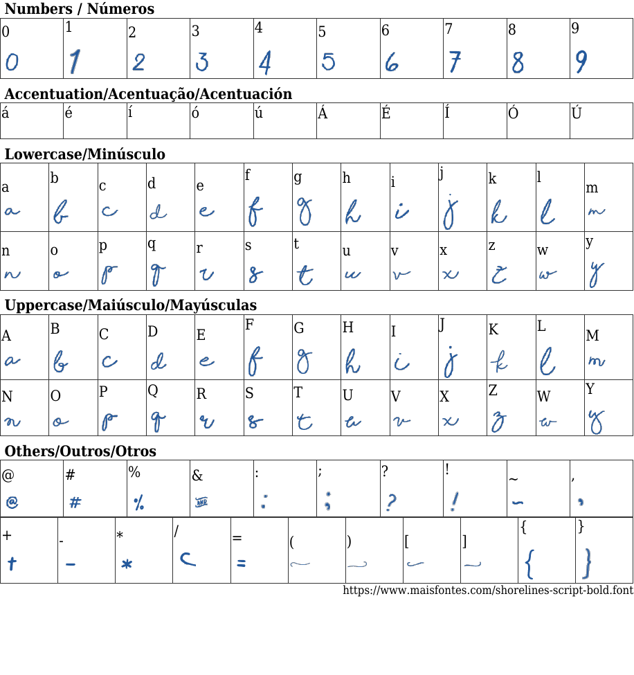 Shorelines Script Bold Font: Free Download | MaisFontes