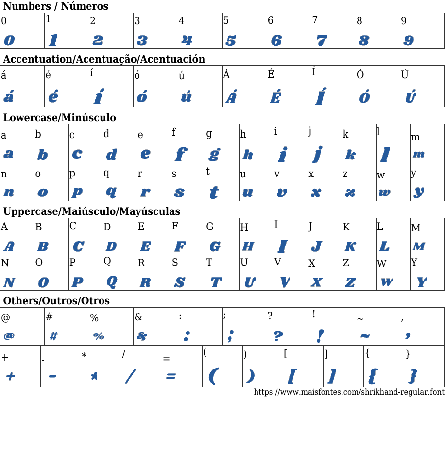 Shrikhand Regular Font: Free Download | MaisFontes