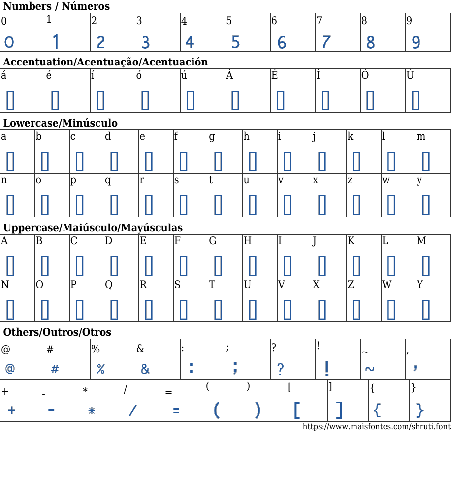 Shruti: Download Free Font | MaisFontes