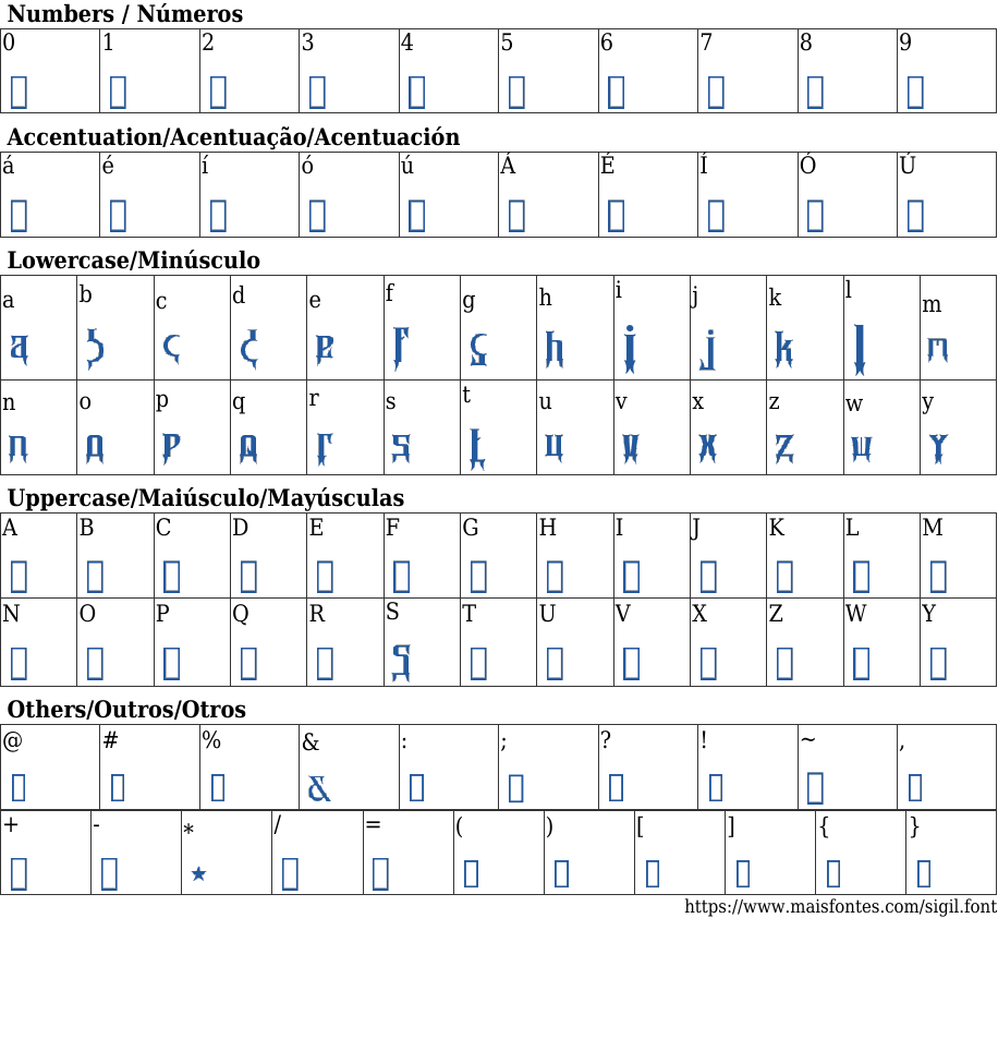 Sigil font download | MaisFontes.com