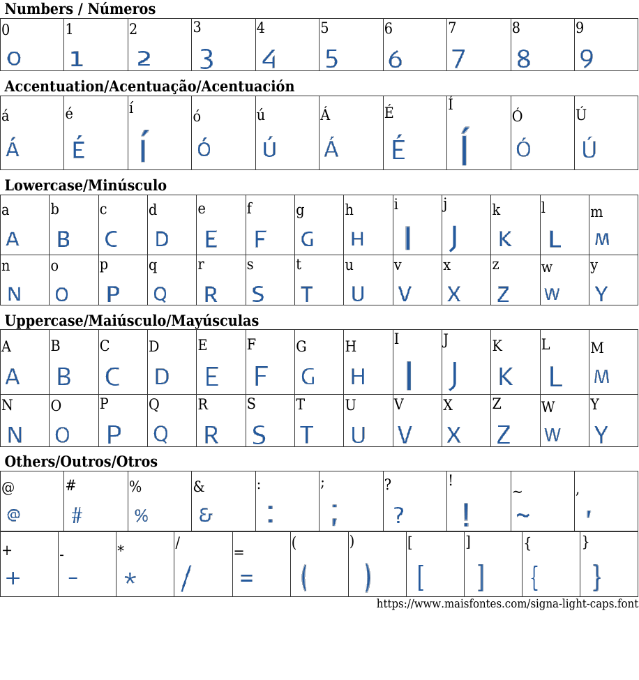 Signa Caps Light: Free Font Download | MaisFontes