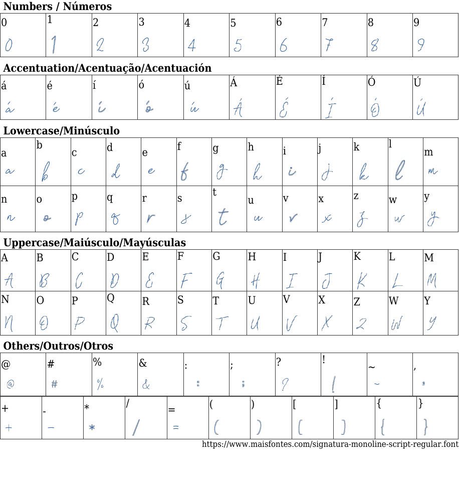 Signatura Monoline Script: Baixar Fonte Grátis | MaisFontes