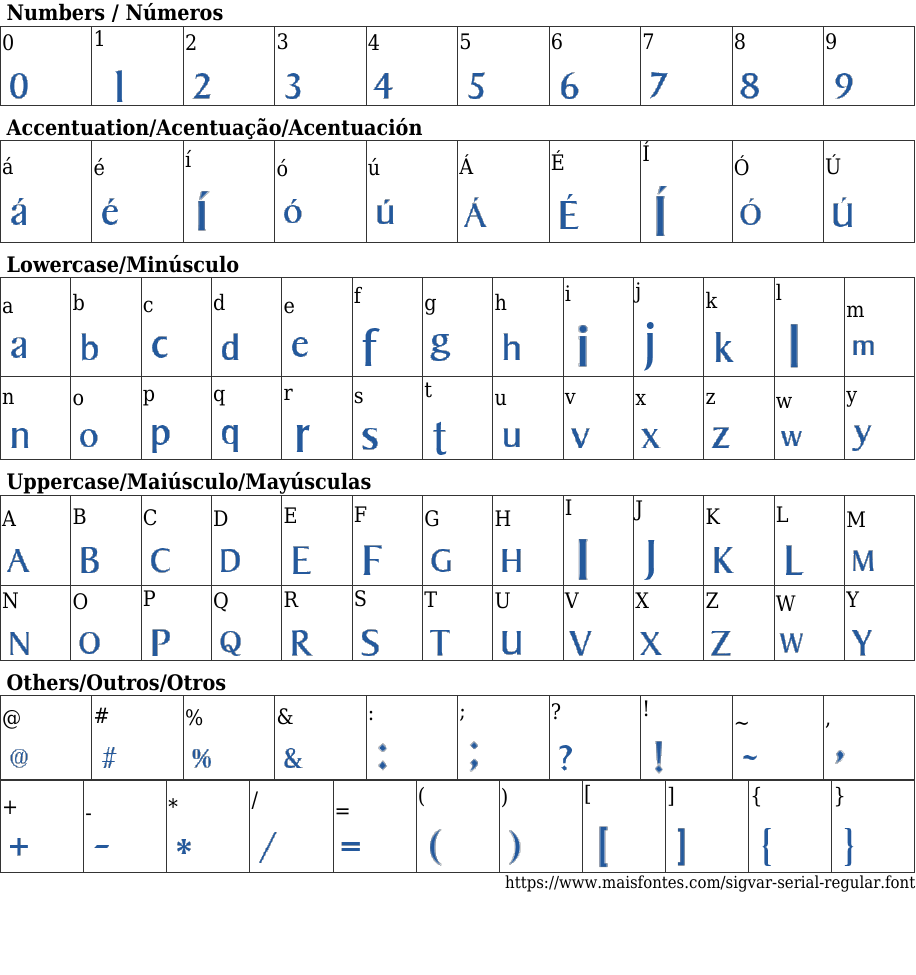 Sigvar Serial Regular Font: Free Download | MaisFontes