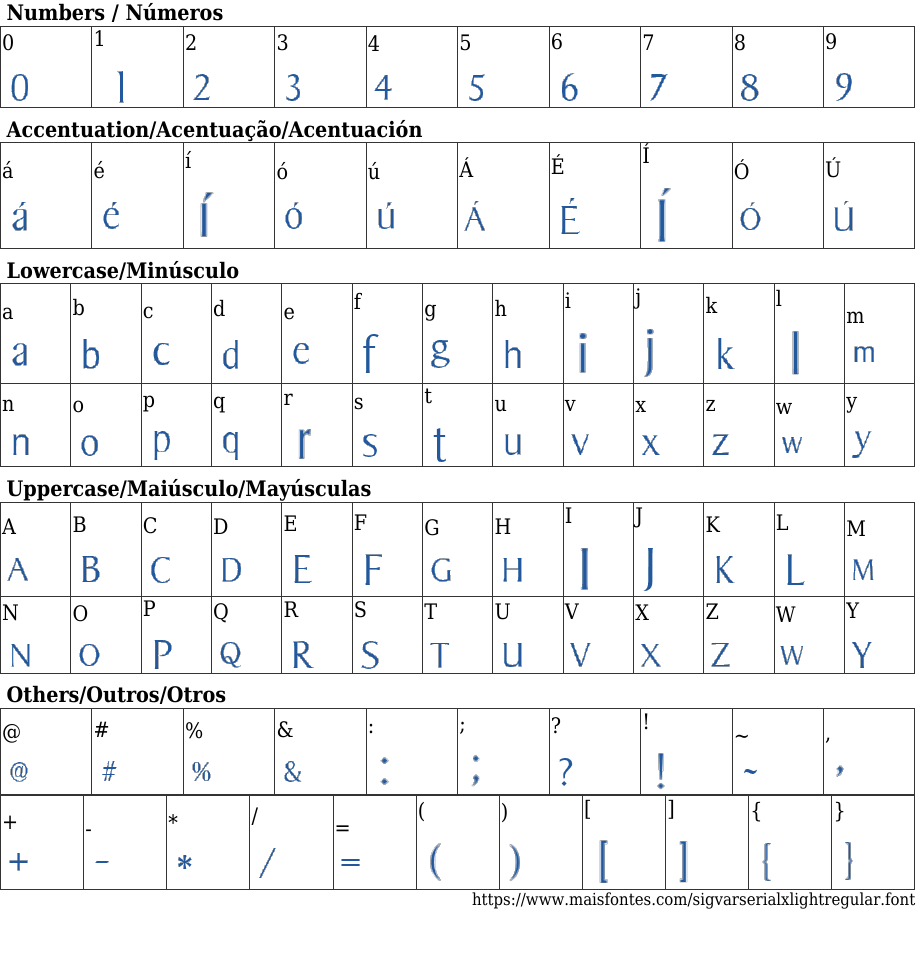 Sigvar Serial Xlight: Free Font Download | MaisFontes
