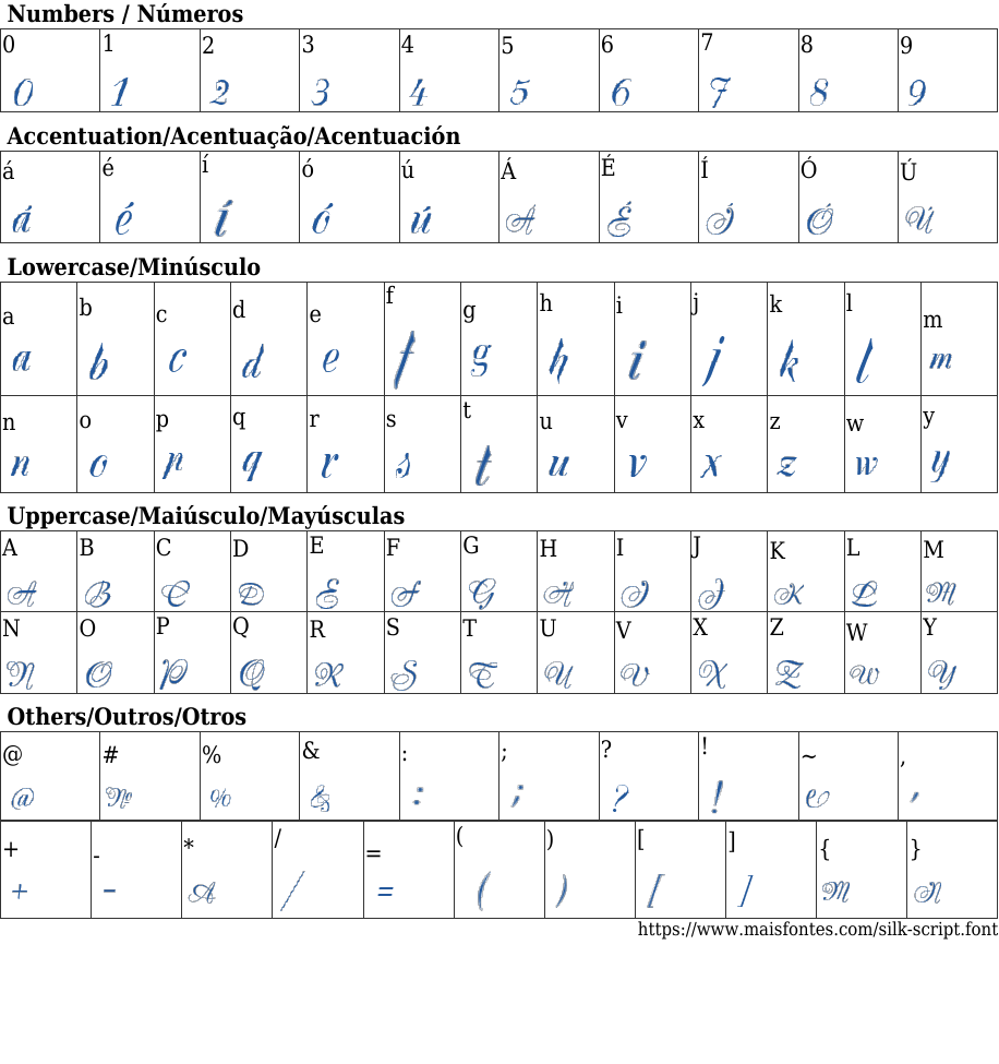 Silk Script: Baixar Fonte Grátis | MaisFontes