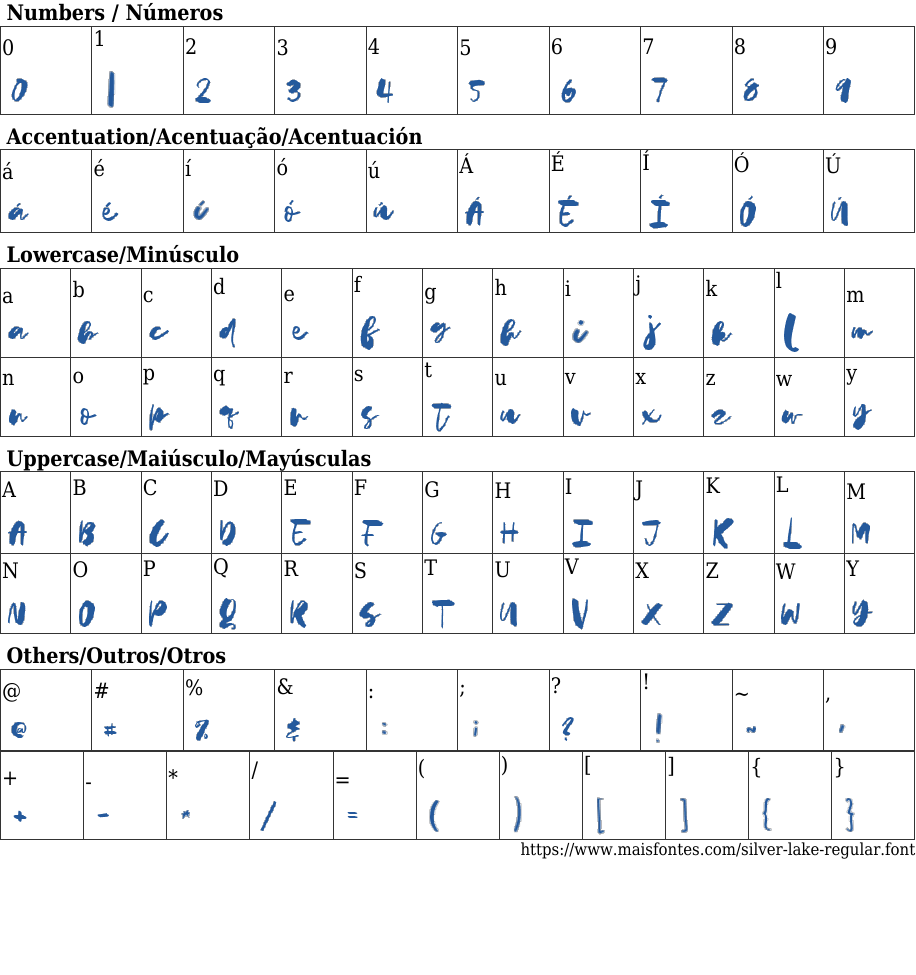 Silver Lake Regular: Free Font Download | MaisFontes