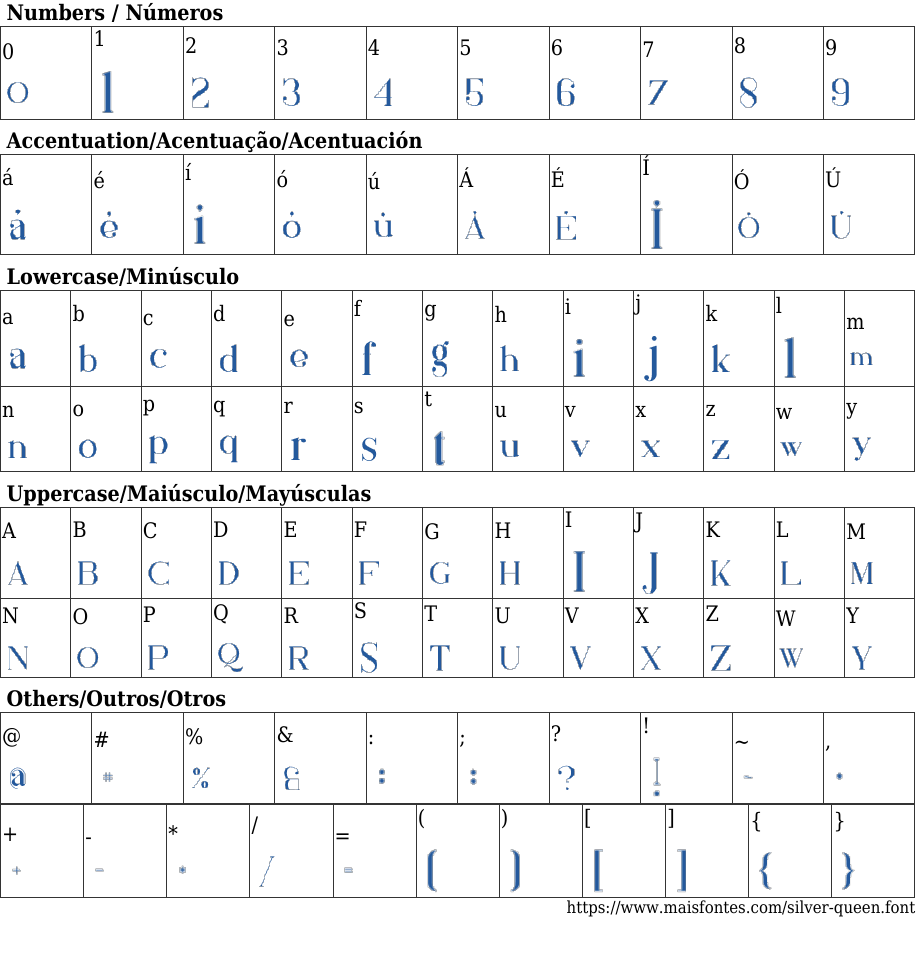 Silver Queen: Download Free Font | MaisFontes