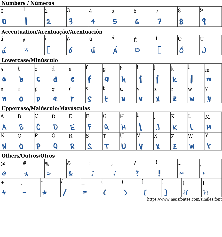 Similes Font: Free Download | MaisFontes