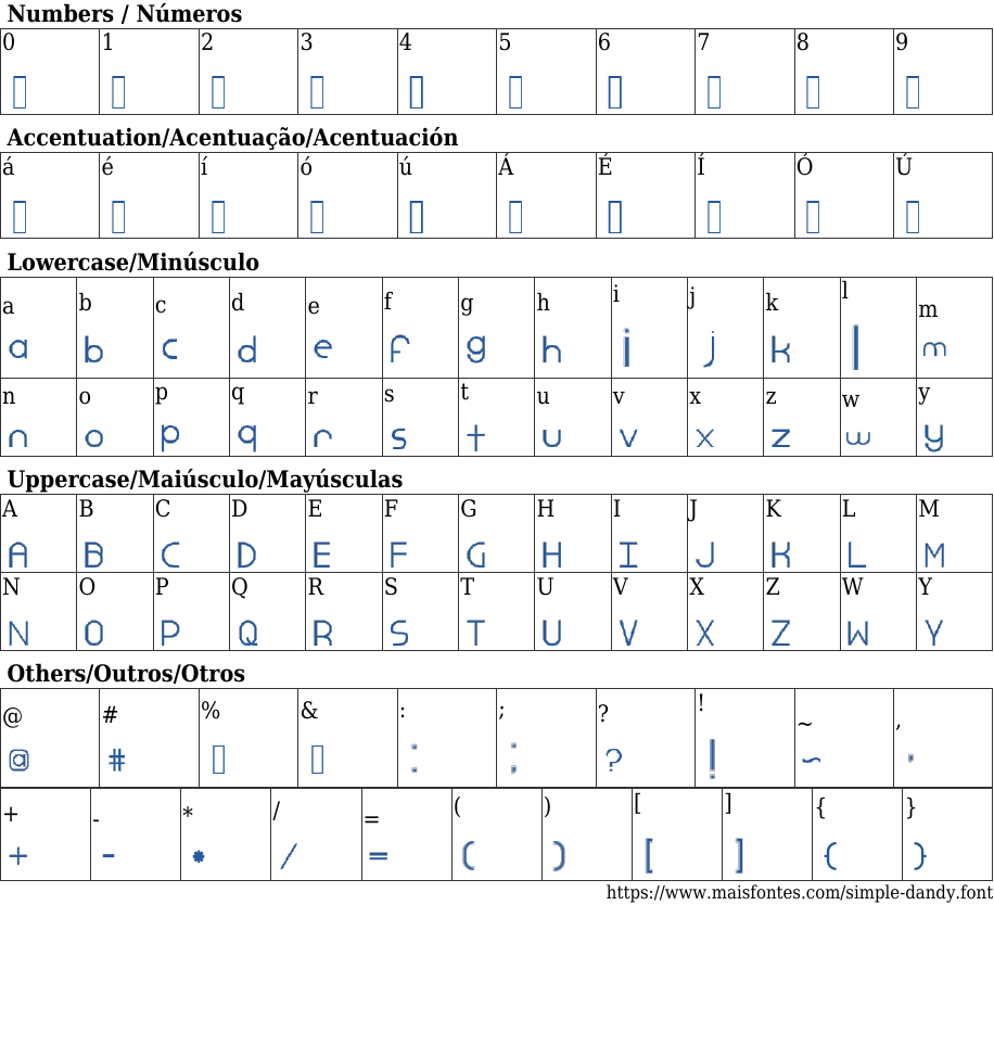 Simple Dandy: Baixar Fonte Grátis | MaisFontes
