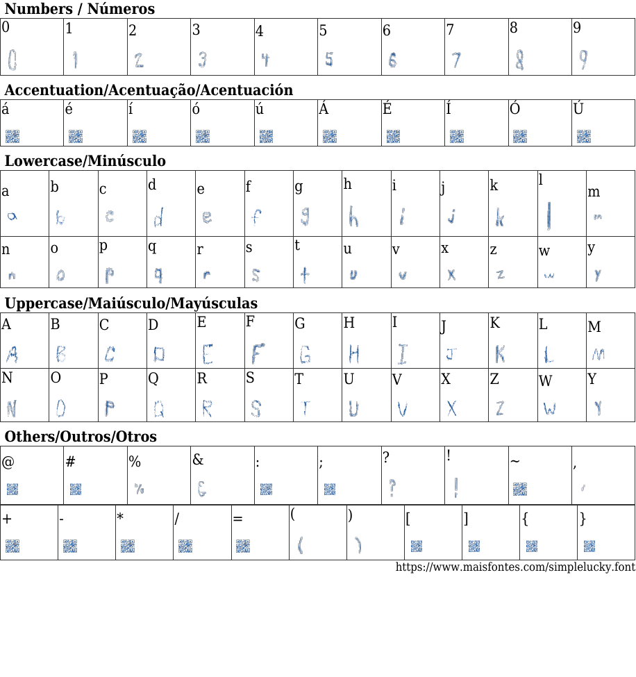 Simple Lucky: Baixar Fonte Grátis | MaisFontes