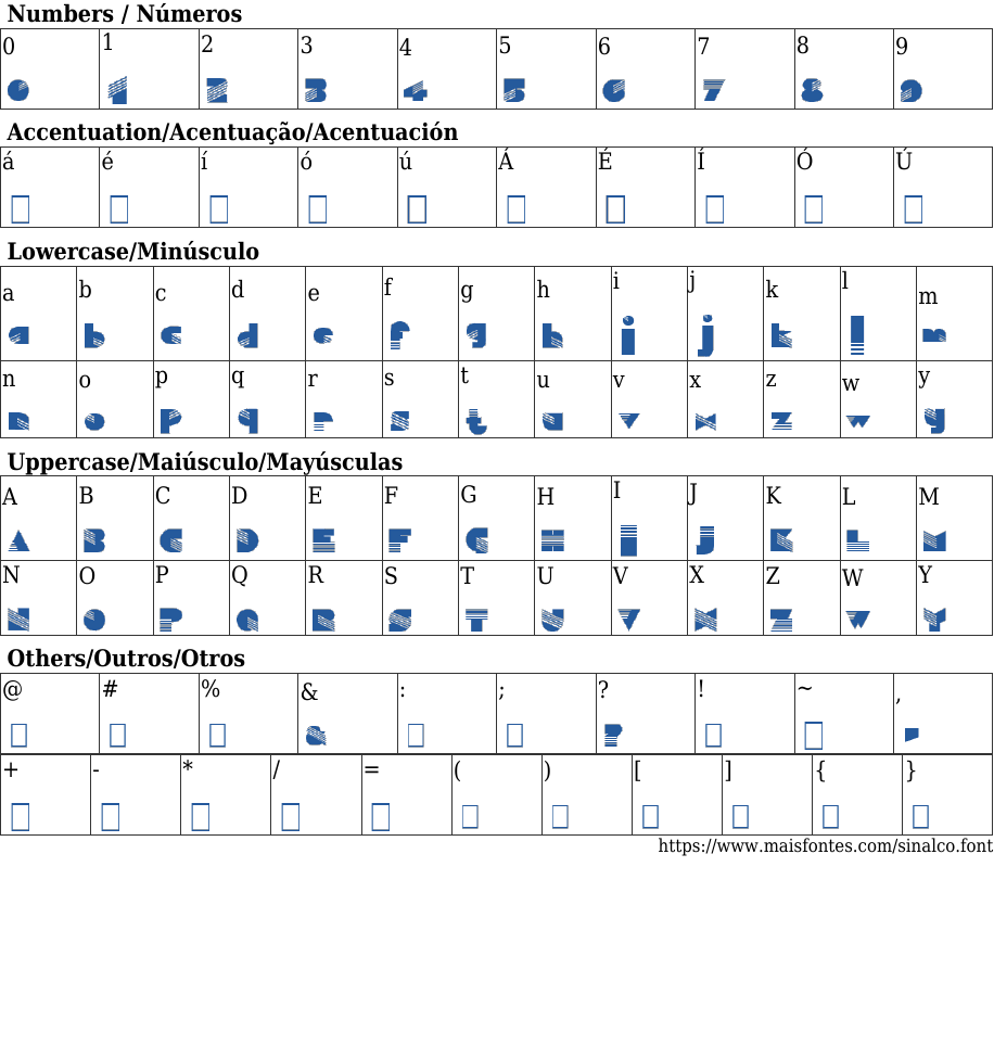Sinalco: Baixar Fonte Grátis | MaisFontes