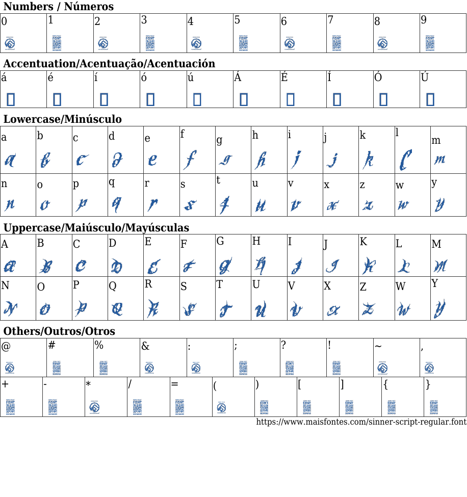 Sinner Script Regular: Baixar Fonte Grátis | MaisFontes