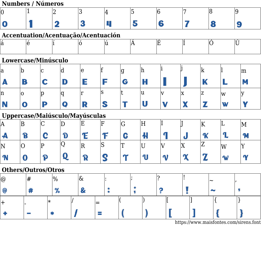 Sirens: Free Font Download | MaisFontes