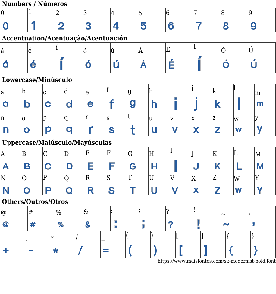 Sk Modernist Bold: Free Font Download | MaisFontes