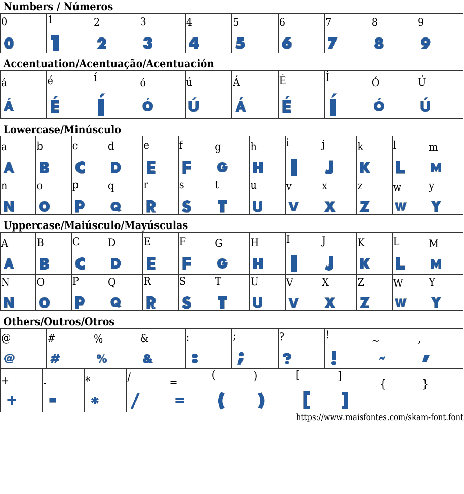 Skam: Baixar Fonte Grátis | MaisFontes