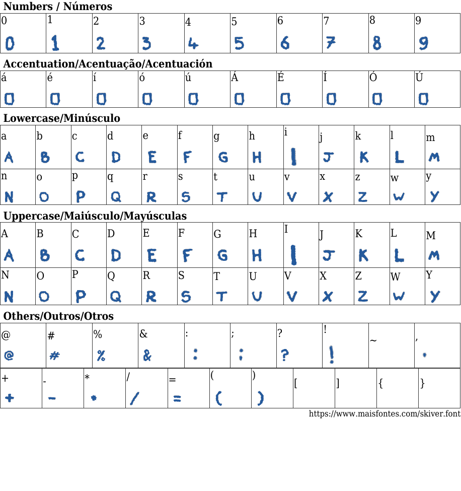 Skiver: Baixar Fonte Grátis | MaisFontes