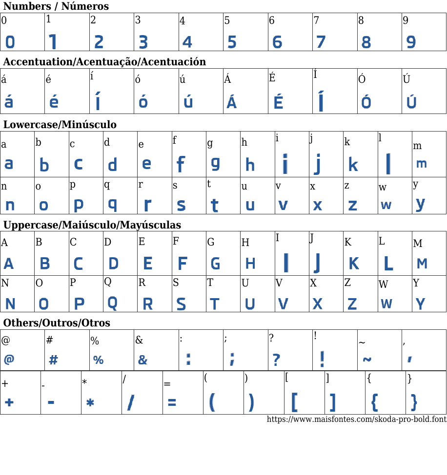 Skoda Pro Bold: Free Font Download | MaisFontes