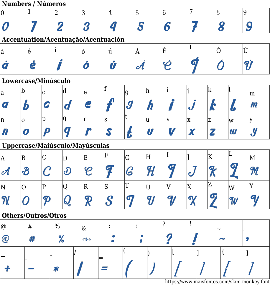 Slam Monkey: Baixar Fonte Grátis | MaisFontes
