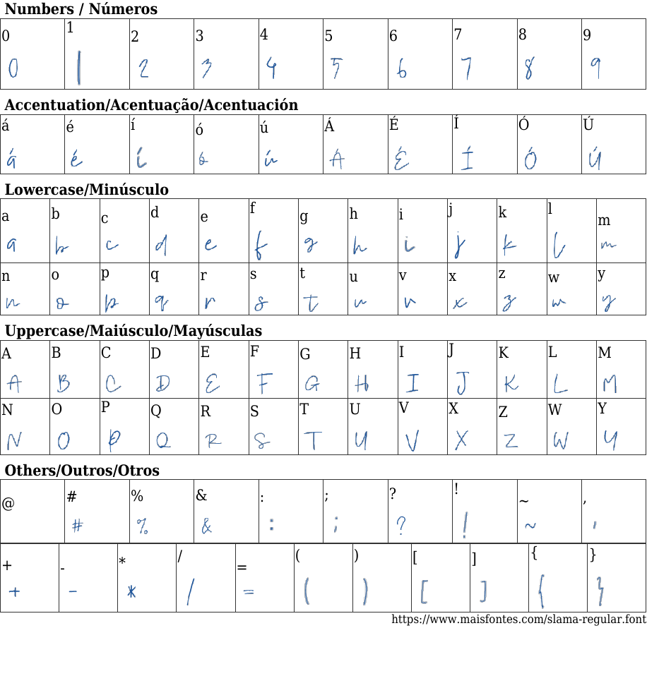 Slama Regular: Baixar Fonte Grátis | MaisFontes