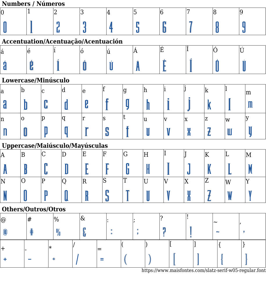 Slatz Serif W05 Regular: Free Font Download | MaisFontes