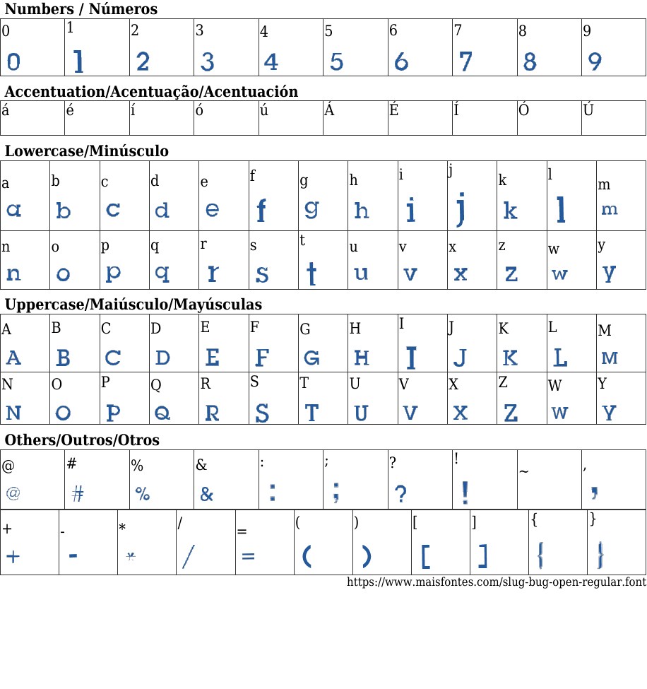 Slug Bug Open: Free Font Download | MaisFontes