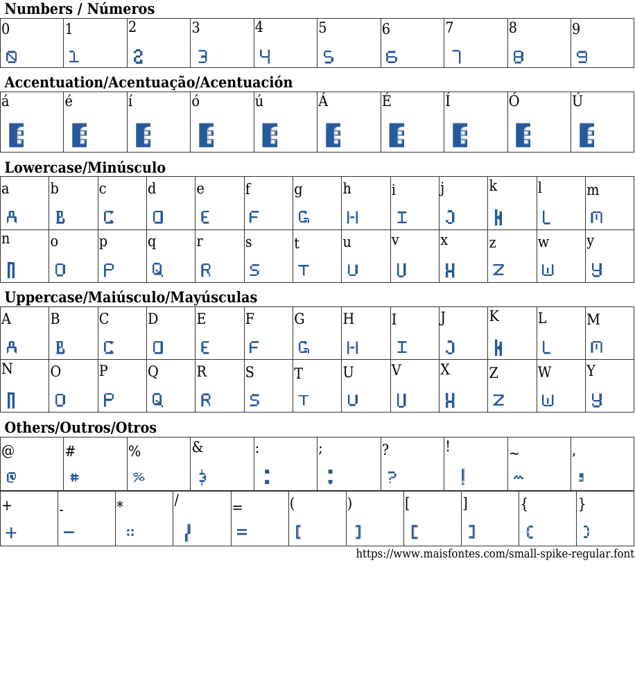 Small Spike Regular: Baixar Fonte Grátis | MaisFontes