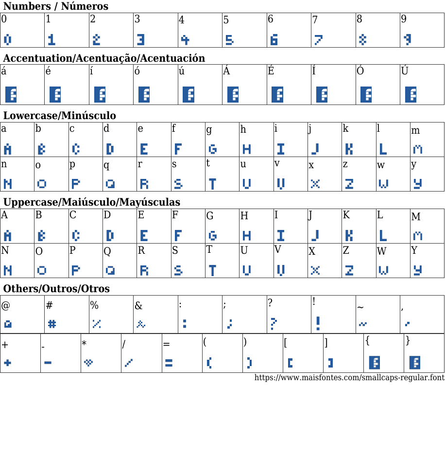 SmallCaps Regular Font: Free Download | MaisFontes