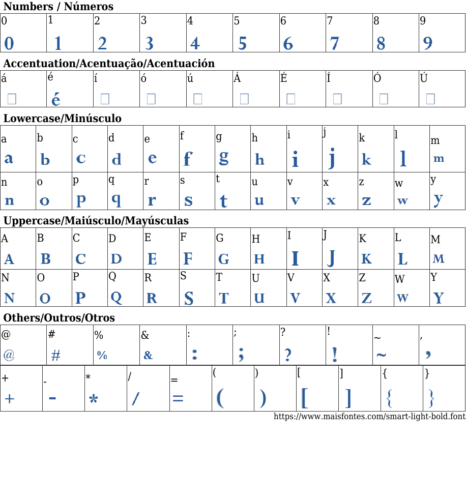 Smart Light Bold: Free Font Download | MaisFontes