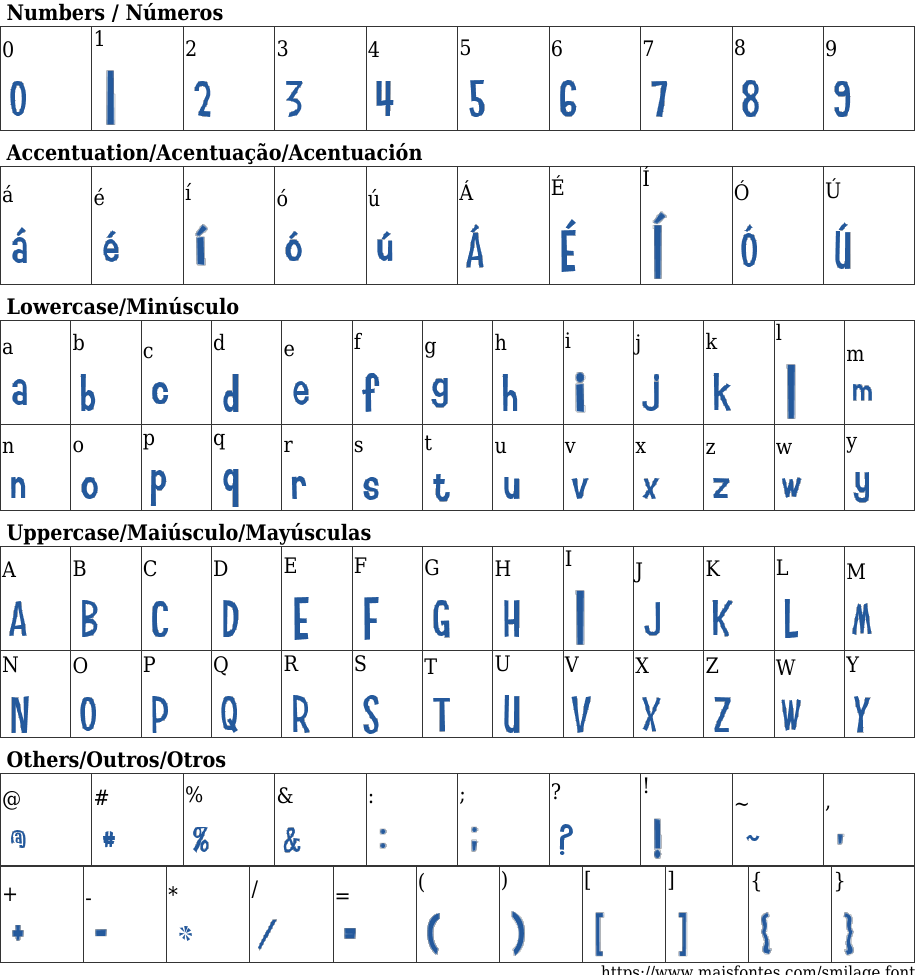 Smilage: Baixar Fonte Grátis | MaisFontes