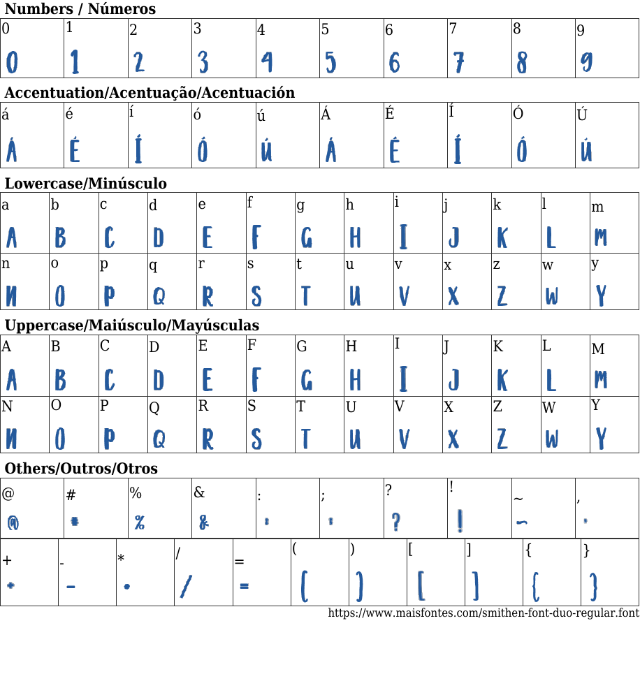 Smithen Font Duo: Baixar Fonte Grátis | MaisFontes