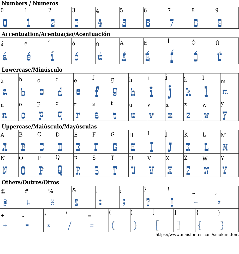 Smokum: Baixar Fonte Grátis | MaisFontes