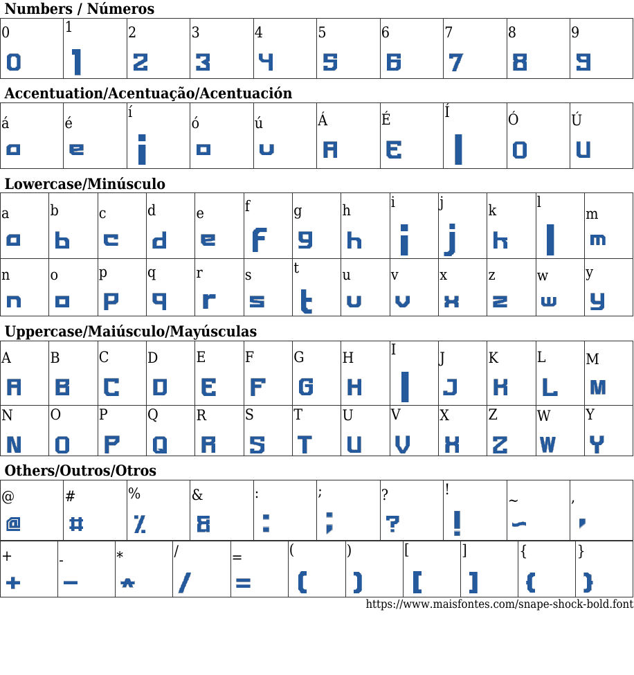 Snape Shock Bold Font: Free Download | MaisFontes
