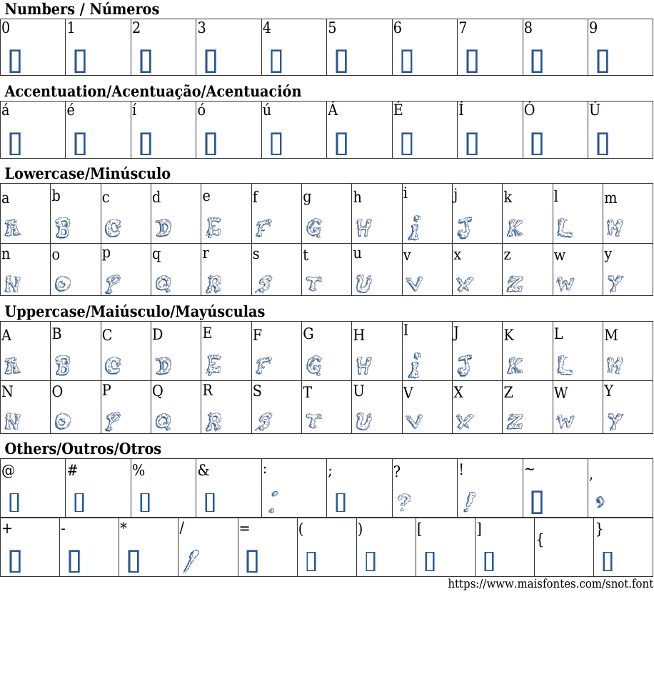 Snot: Free Font Download | MaisFontes