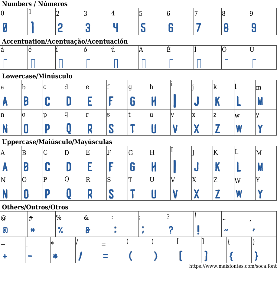 Soca: Free Font Download | MaisFontes