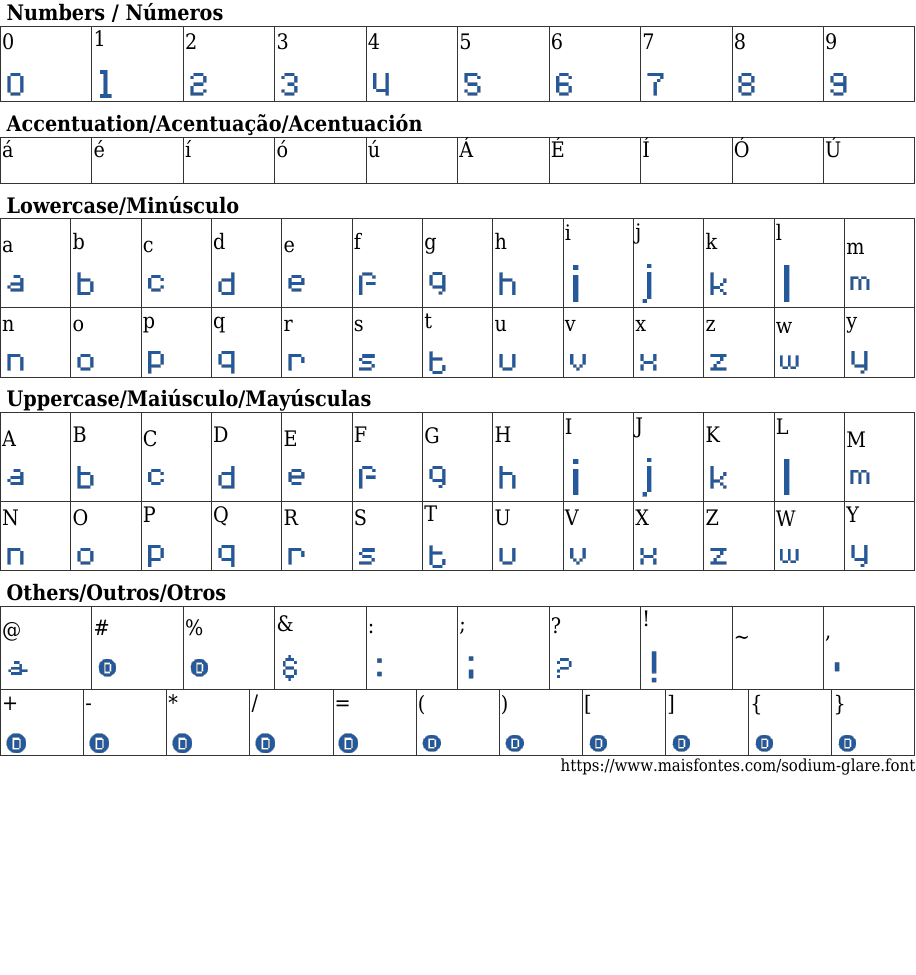 Sodium Glare: Free Font Download | MaisFontes